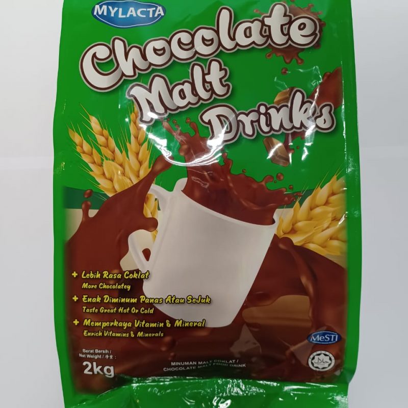 Mylacta Malt Chocolate 8 x 2KG (Pouch) - Golden Leaf Industries